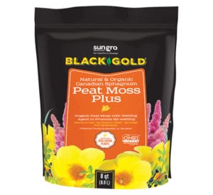 Black Gold Peat Moss Plus, 8 qt | Calloway's Nursery