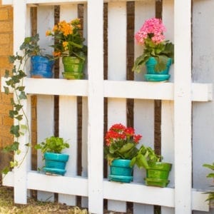 Small Space Gardening: Pallet Flower Display | Calloway’s Nursery